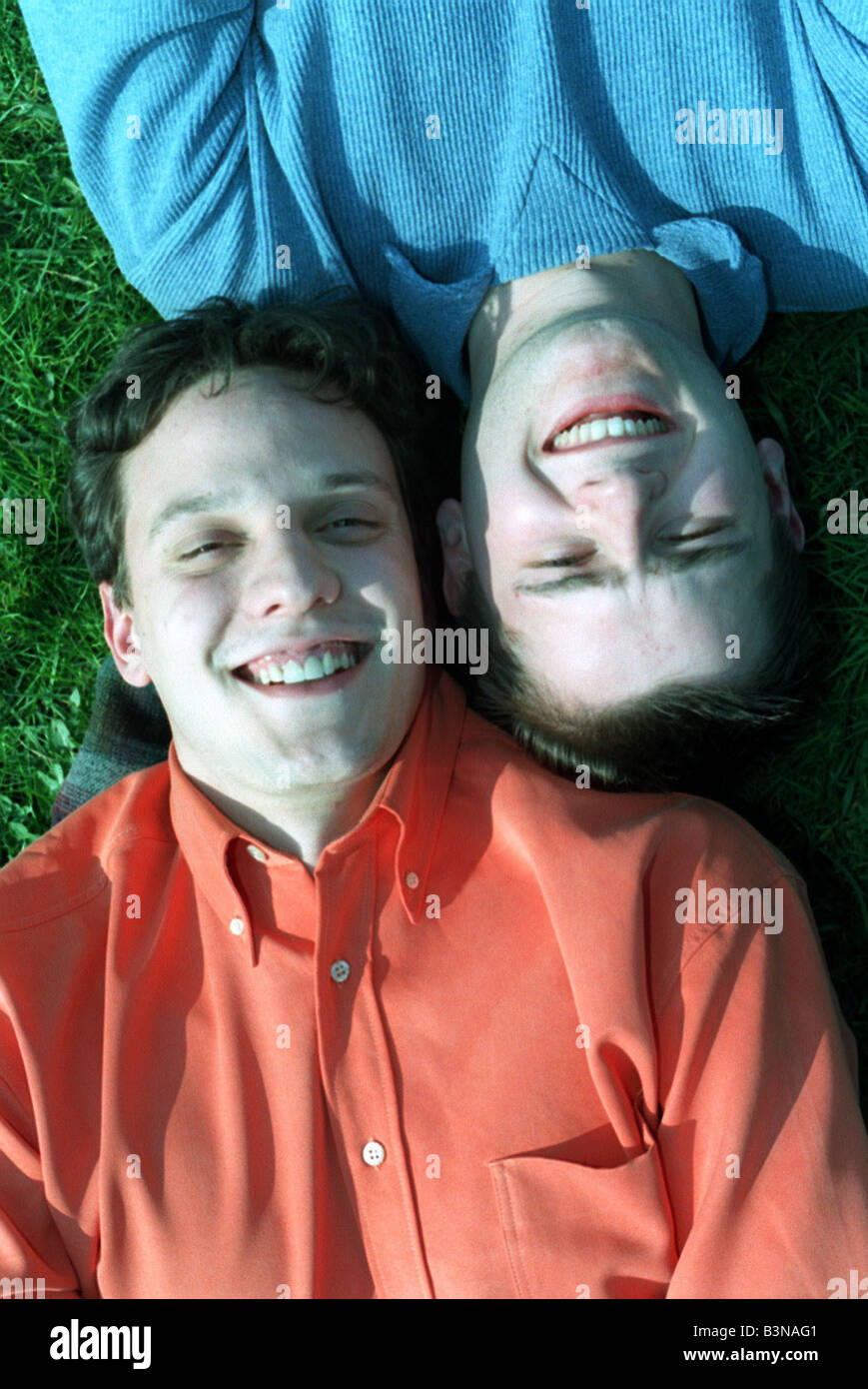Richard Alford TV Presenter October 97 With his best mate Dean Aldarige ...