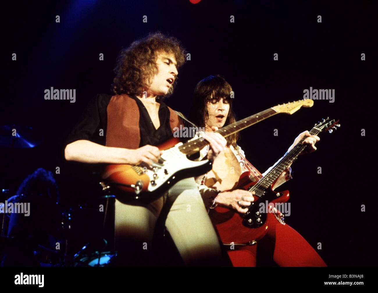 PAT TRAVERS Canadian guitarist in 1977 Stock Photo - Alamy