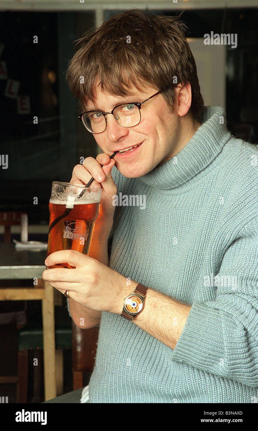 Will McDonald TV Presenter TFI Friday stage mgr Nov 98 Sitting at bar ...