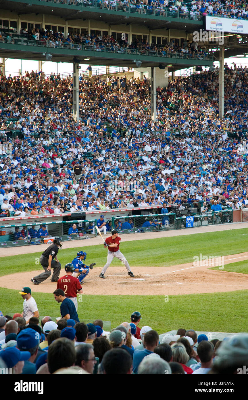 Major League Baseball / Chicago Cubs Wrigley Field Stock Photo - Alamy
