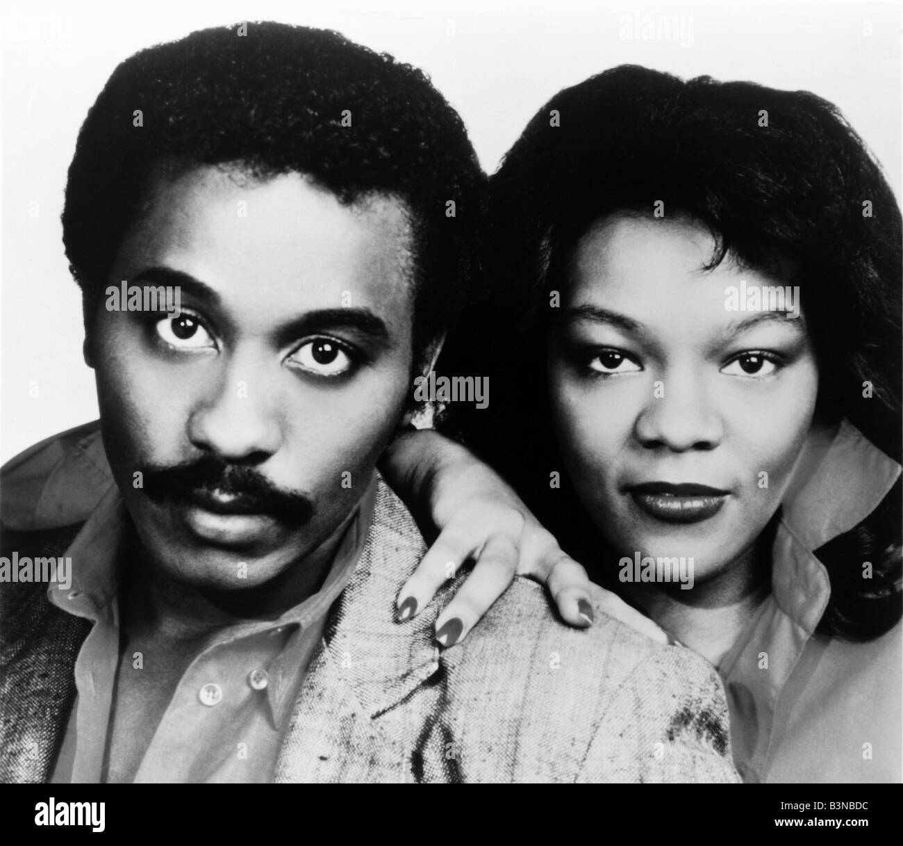 YARBOROUGH AND PEOPLES - US pop duo in 1980 with Calvin Yarborough at ...