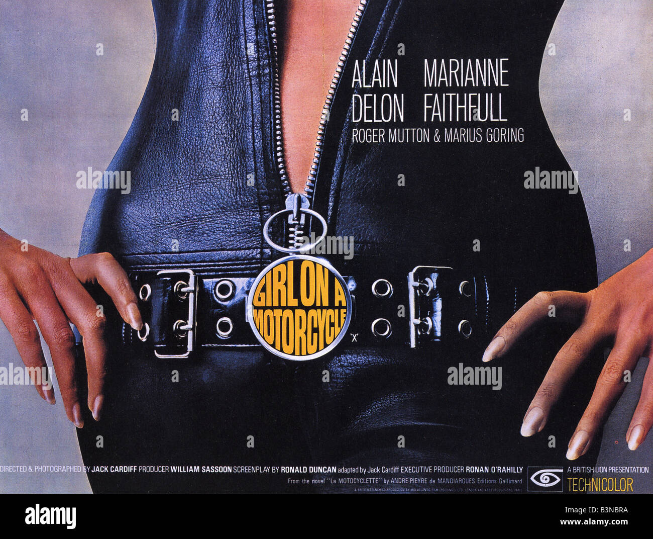 GIRL ON A MOTORCYCLE Poster for 1968 Mid Atlantic/Ares film with ...