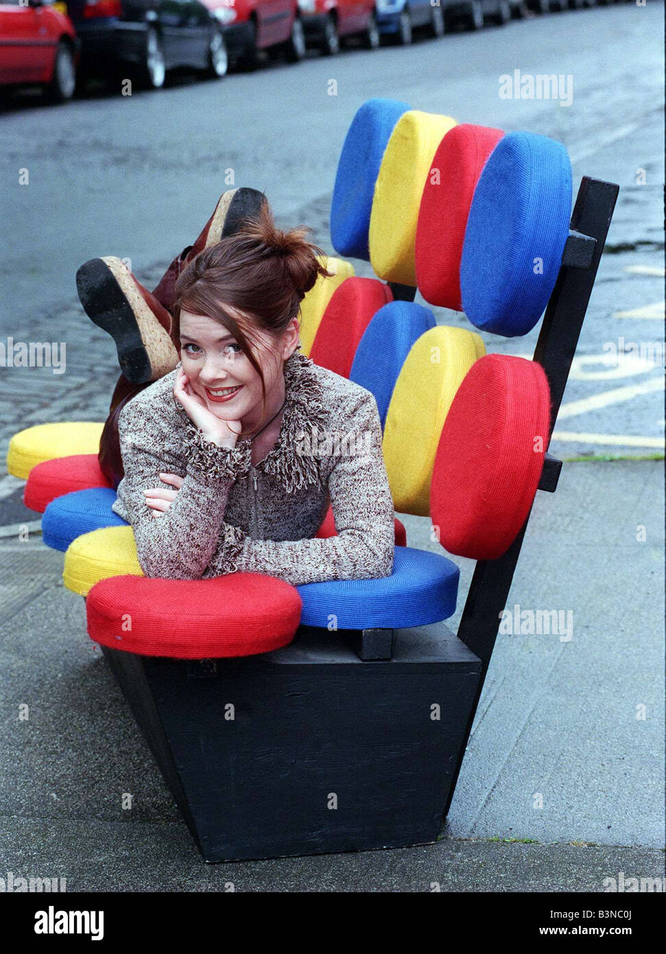 Presenter Marsali Stewart June 1998 mirrorpix Stock Photo - Alamy