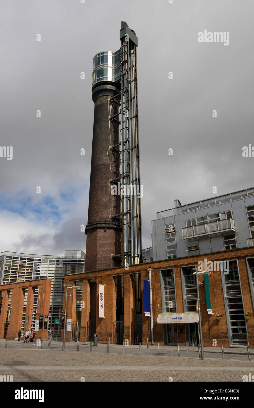 smithfield viewing tower Dublin City Centre Ireland Irish Republic EIRE ...