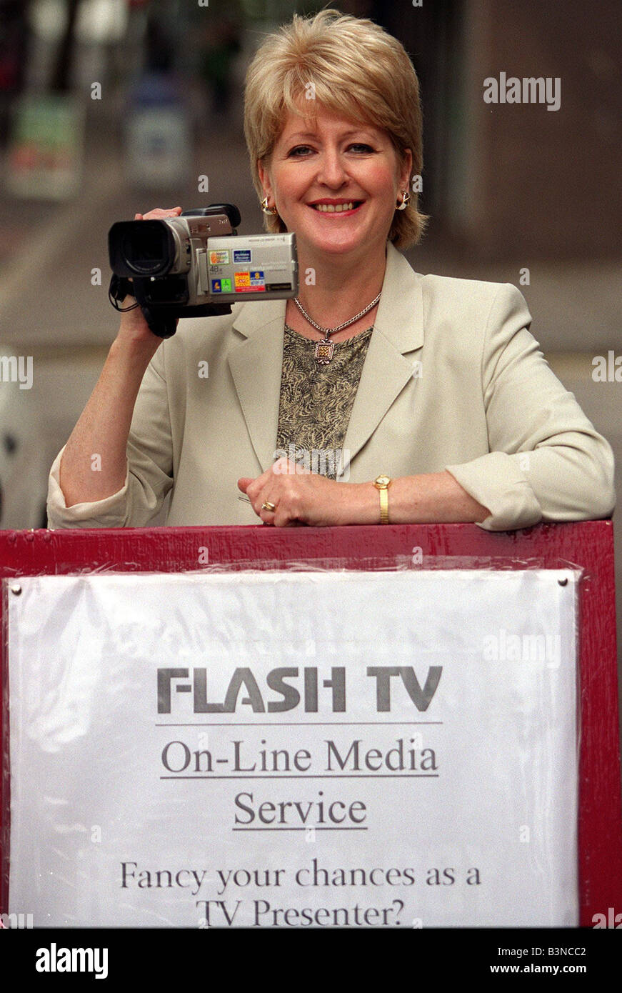 Evelyn Burns From Flash TV At An Audition September 2000 Evelyn Burns ...