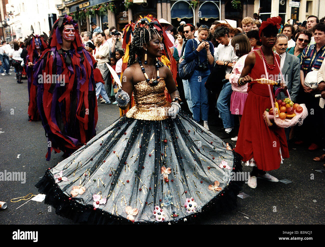Notting Hill Carnival 1990 Stock Photo - Alamy