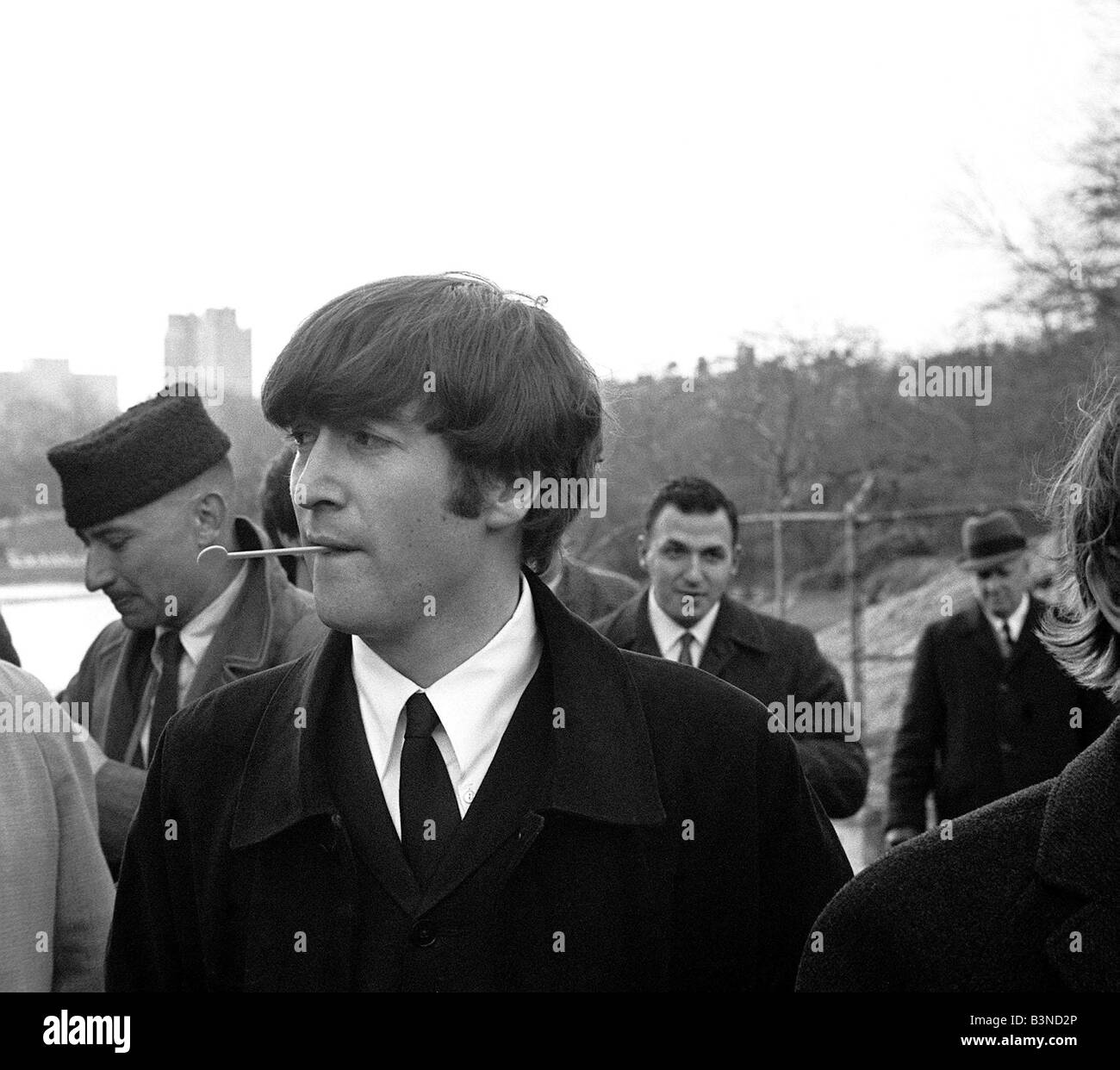 George Harrison Beatles 1960s Portrait High Resolution Stock ...