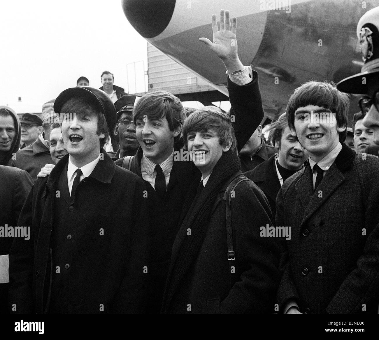 Beatles february 1964 ringo starr hi-res stock photography and images ...