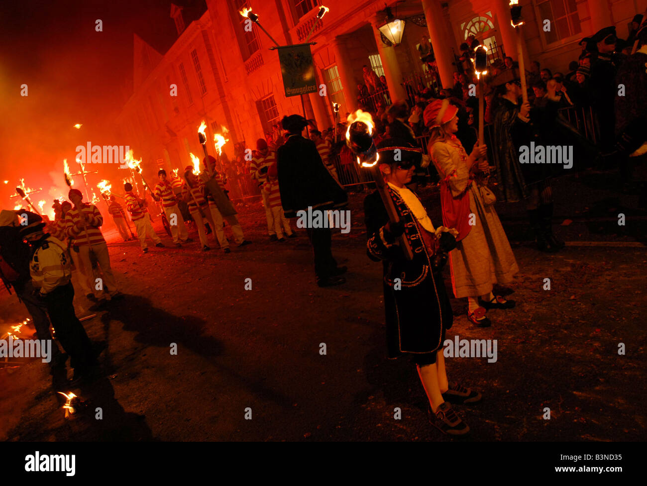 Lewes Bonfire Night costume parade Stock Photo - Alamy