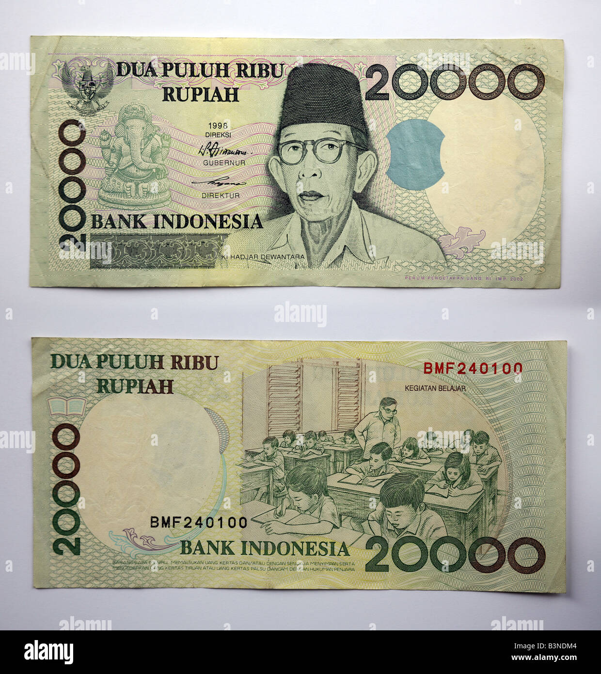 Rupiah Currency Bank notes from Indonesia Stock Photo - Alamy
