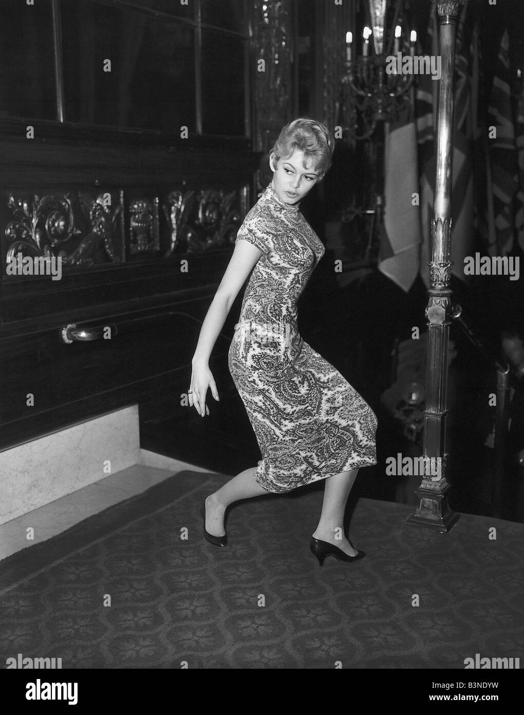 Brigitte Bardot actress Royal film show rehearsal Stock Photo - Alamy