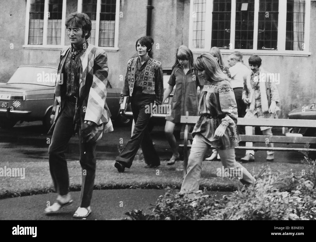 Beatles Pop Group In The Grounds Of The Bangor Normal College With ...
