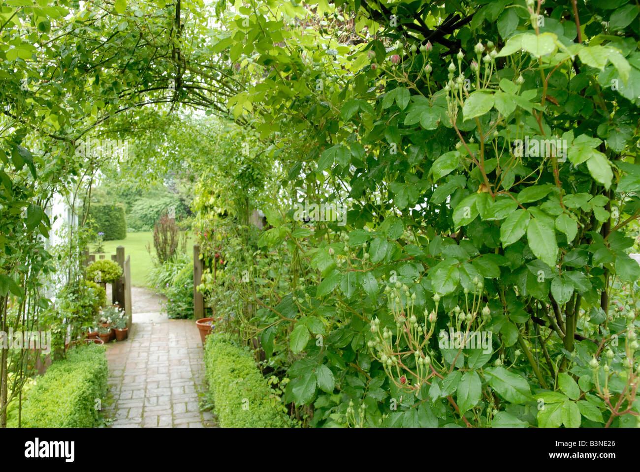 Barnsdale Gardens in Rutland Stock Photo - Alamy