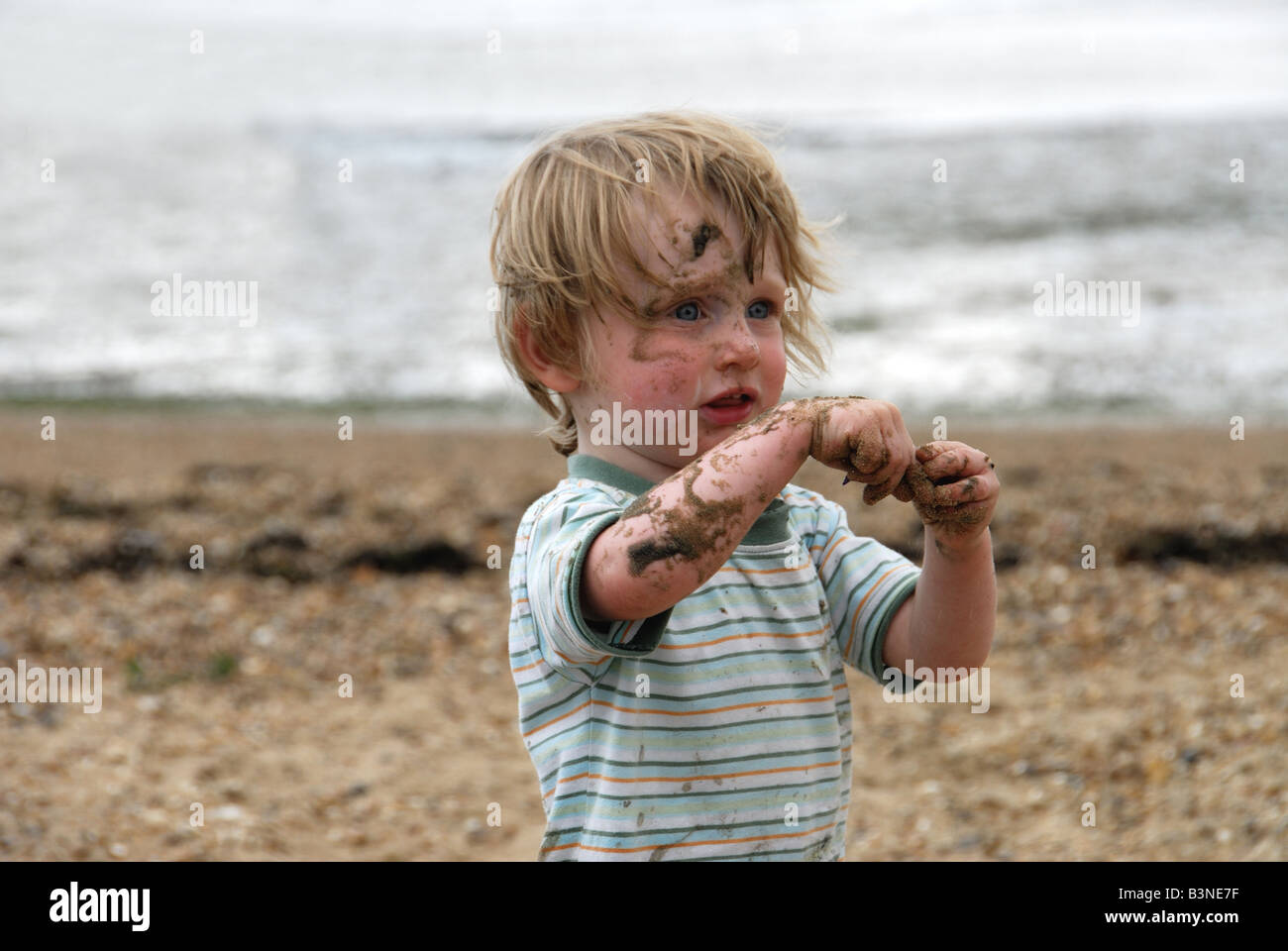Grubby boy hi-res stock photography and images - Alamy