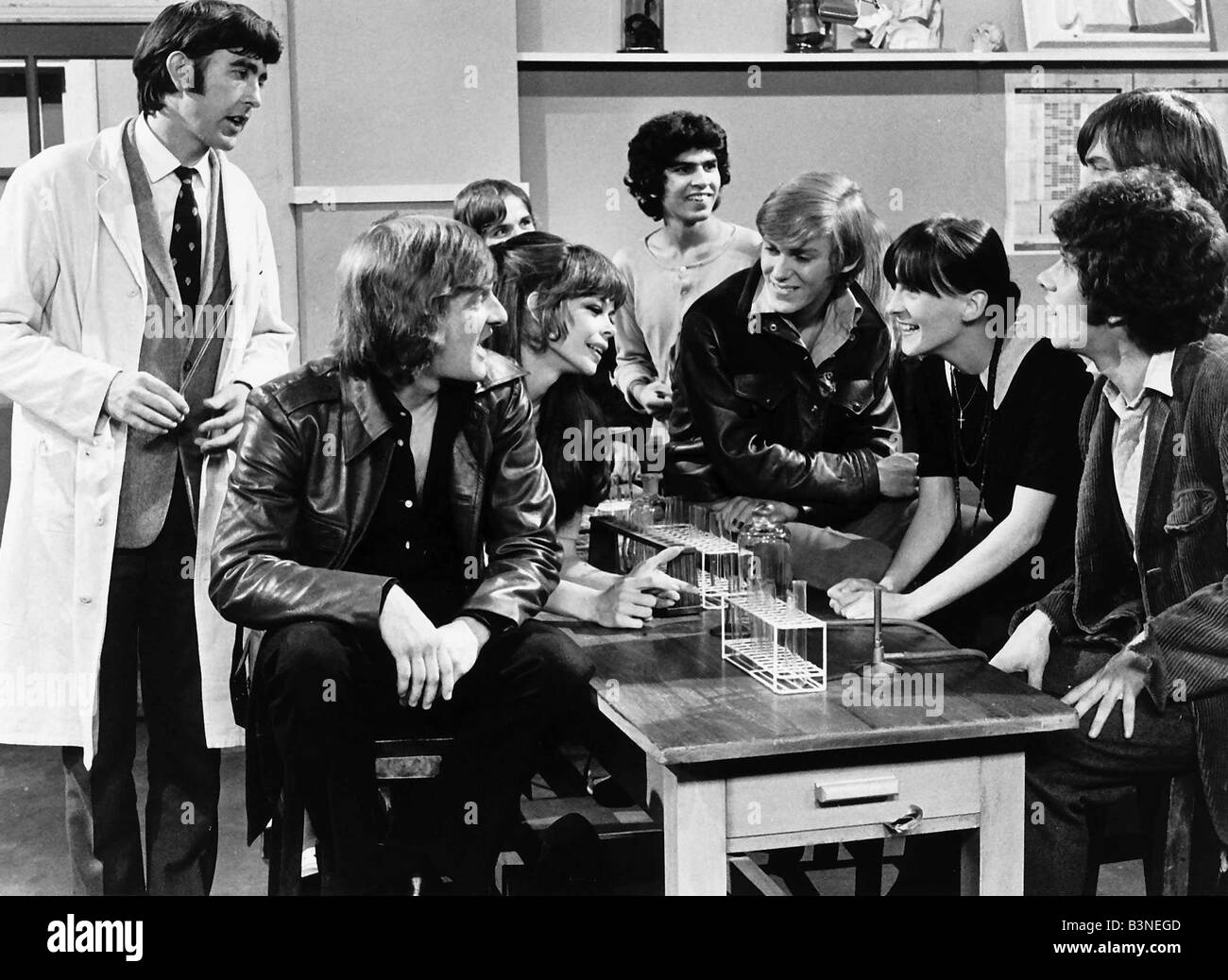 TV Programme Please Sir with the Fenn Street Gang mirrorpix Stock Photo ...