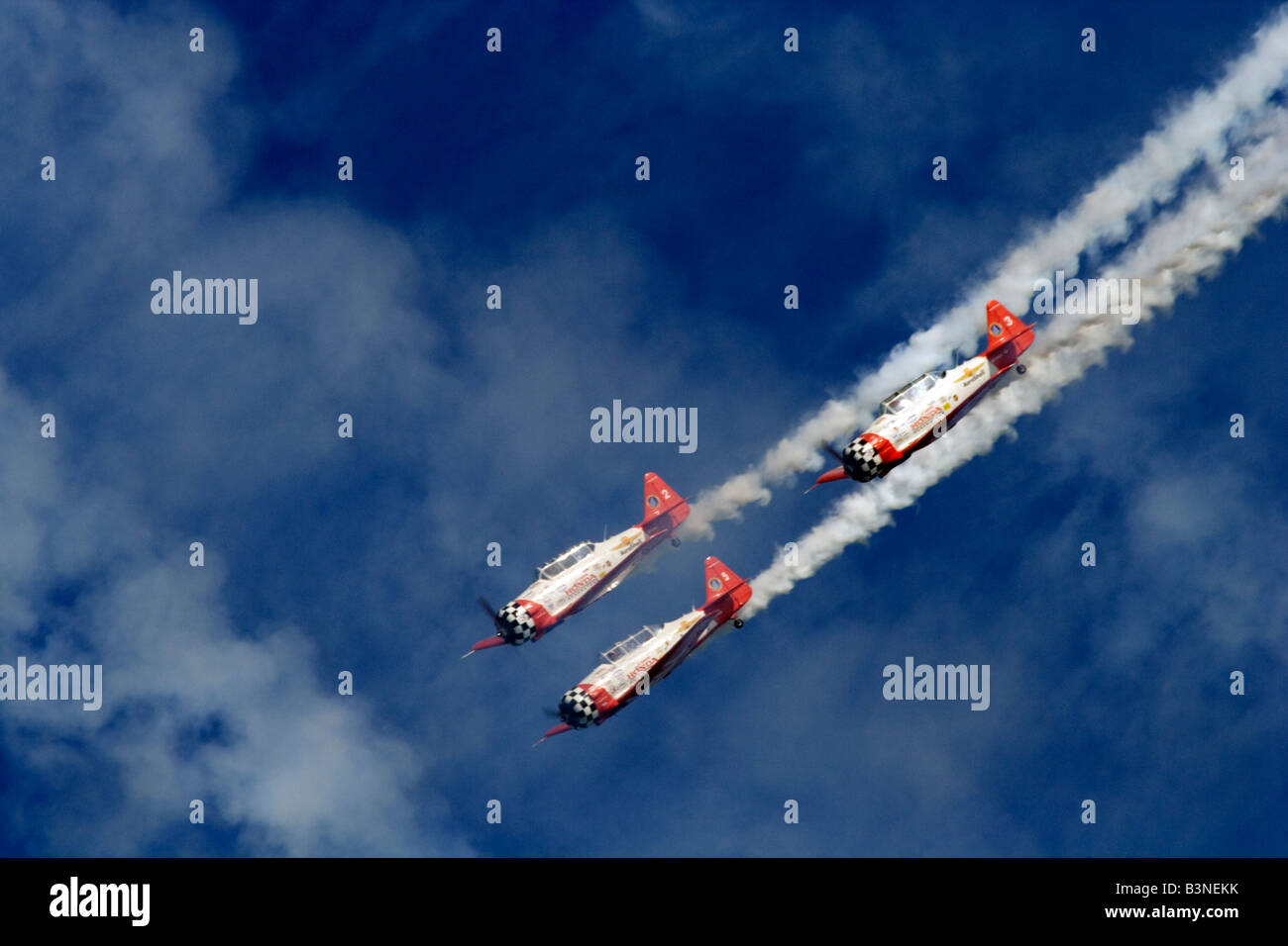 The Aero Shell Aerobatic Team. The Chicago Air and Water Show 2008 ...