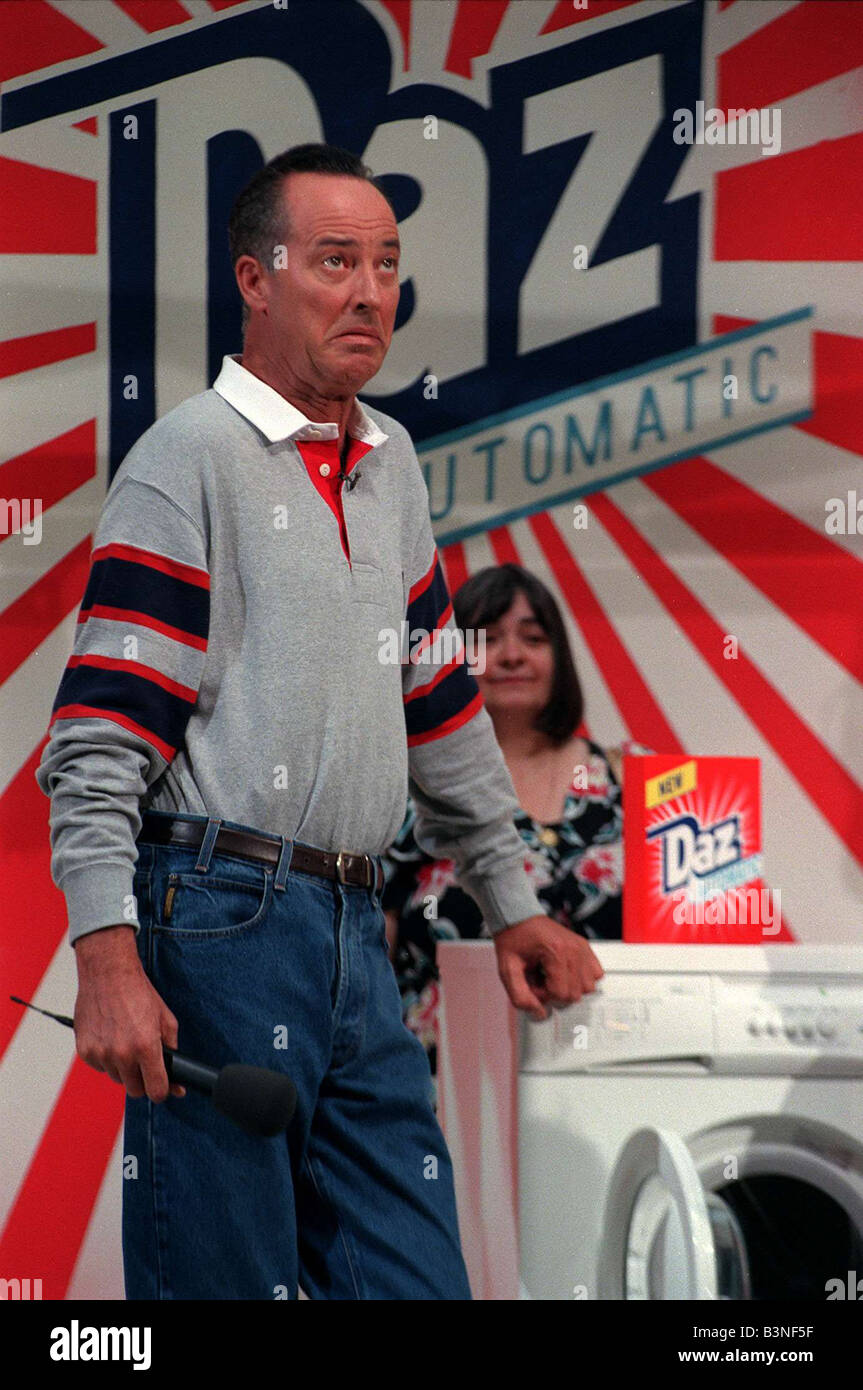 Michael Barrymore Comedian TV Presenter June 1998 Asking the public if ...