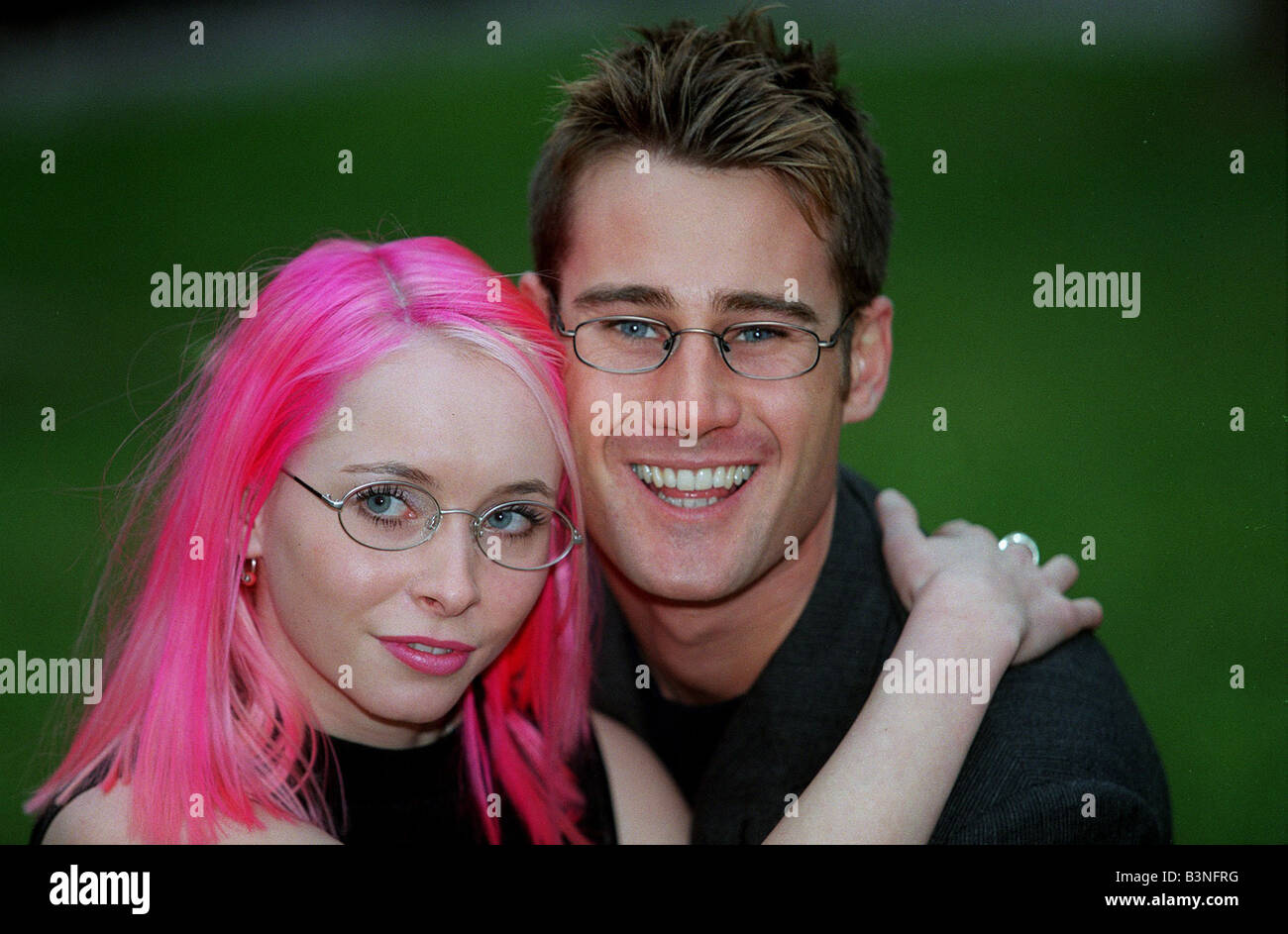 Tim Vincent TV Presenter December 1998 With Karen Mathers chosen as ...