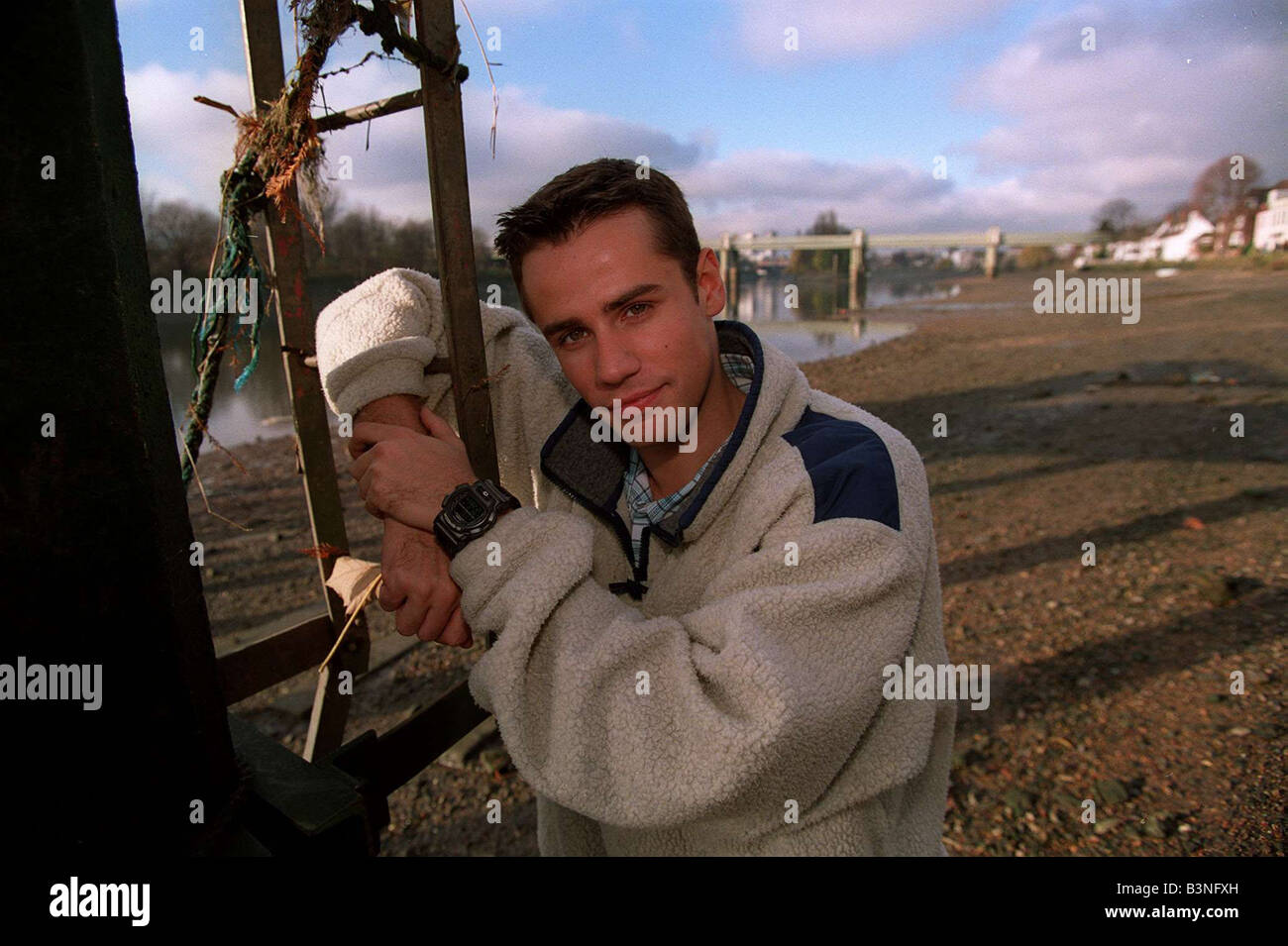 Richard Bacon TV Presenter December 1998 Ex Blue Peter presenter who ...