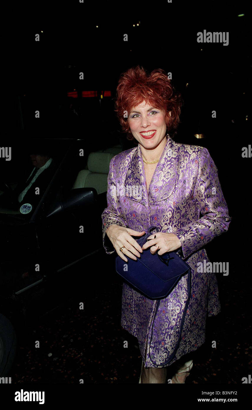 Ruby Wax Comedian TV Presenter December 1998 Arriving at the LWT ...