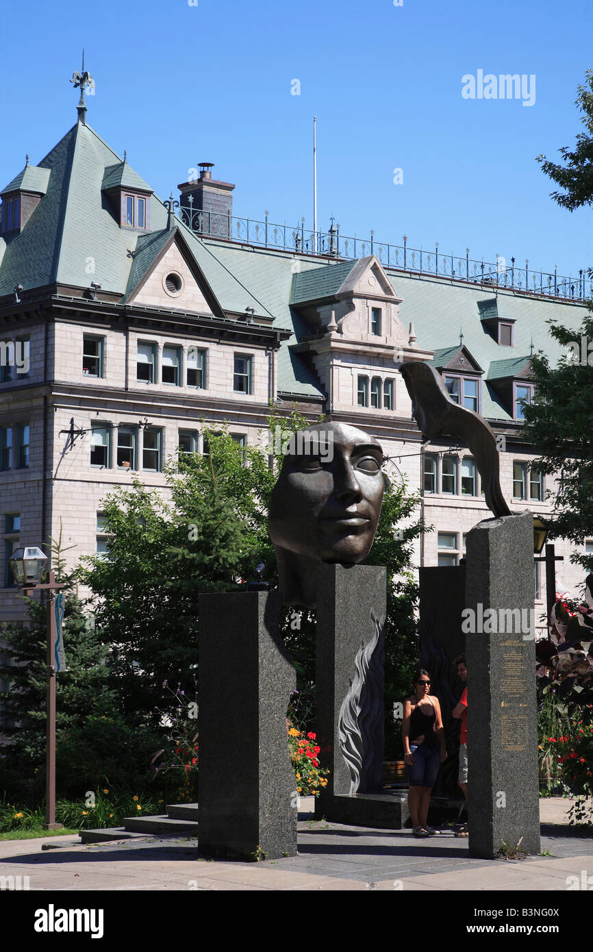 Canada Quebec City Town Hall Stock Photo - Alamy