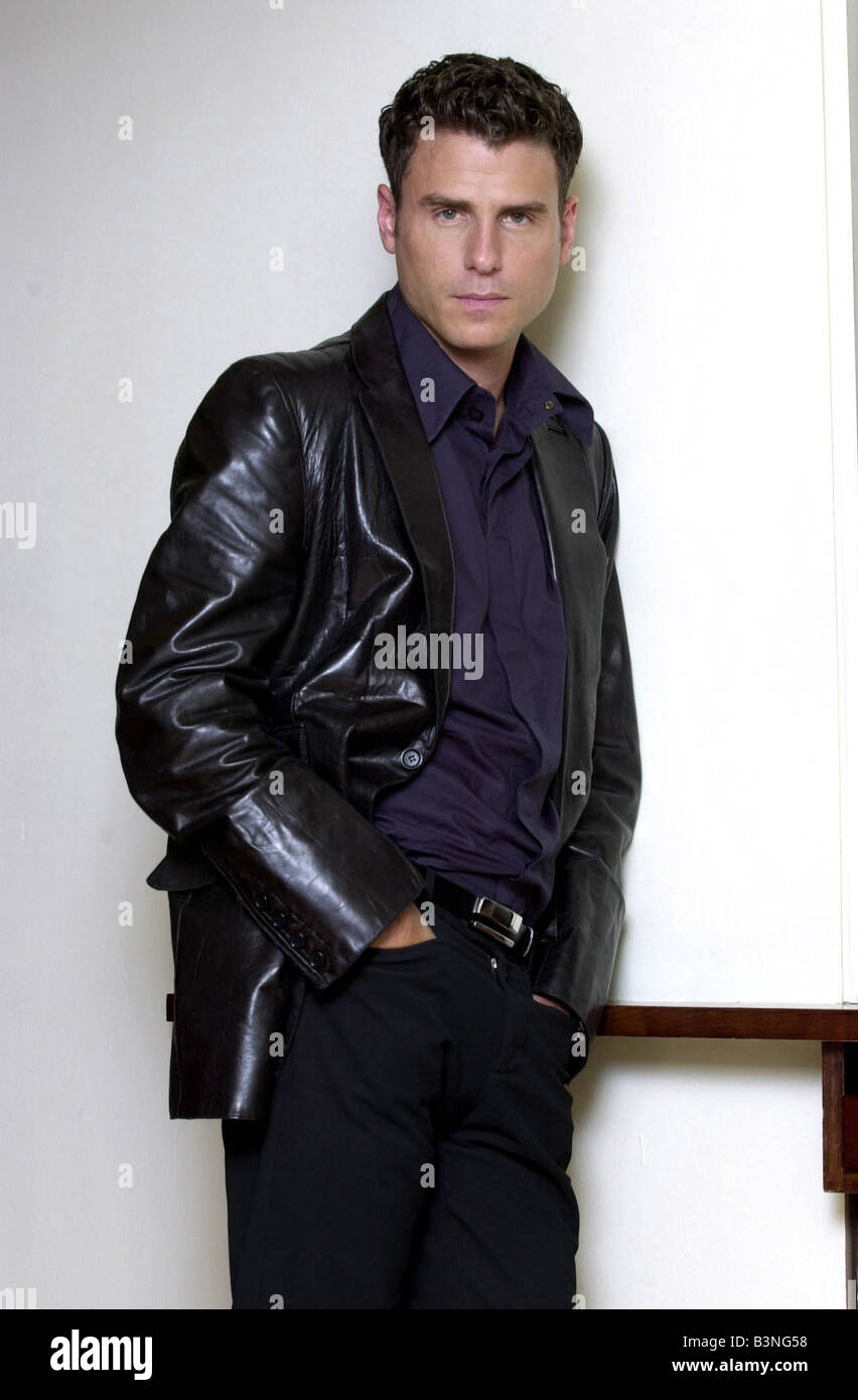 Jason Durr Actor Sep 2000 star of the TV Programme Heart Beat Stock ...