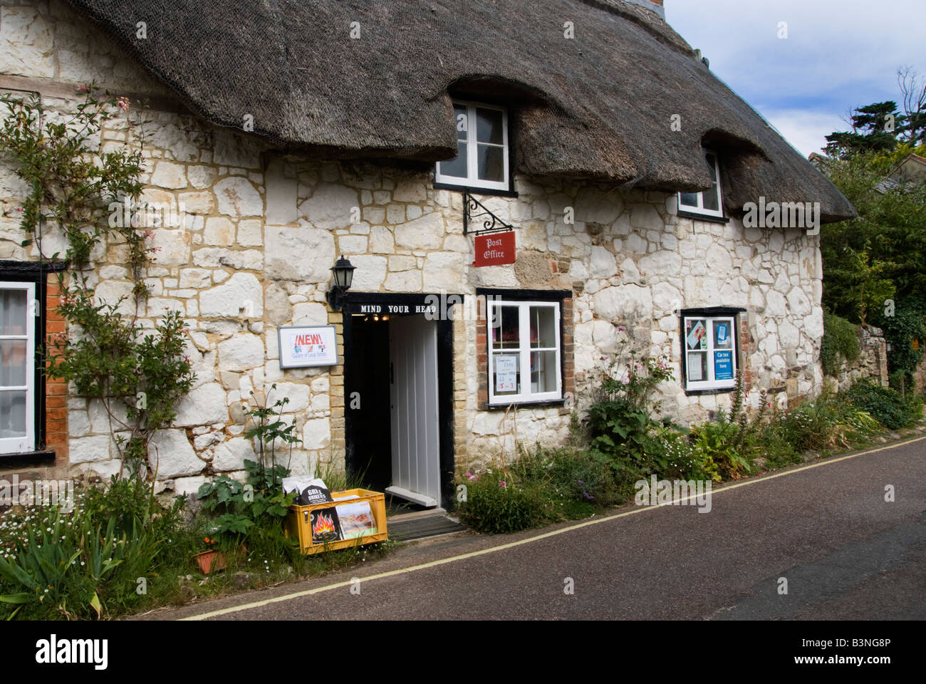 Old Post Office at Brighstone, Isle of Wight, UK Stock Photo - Alamy