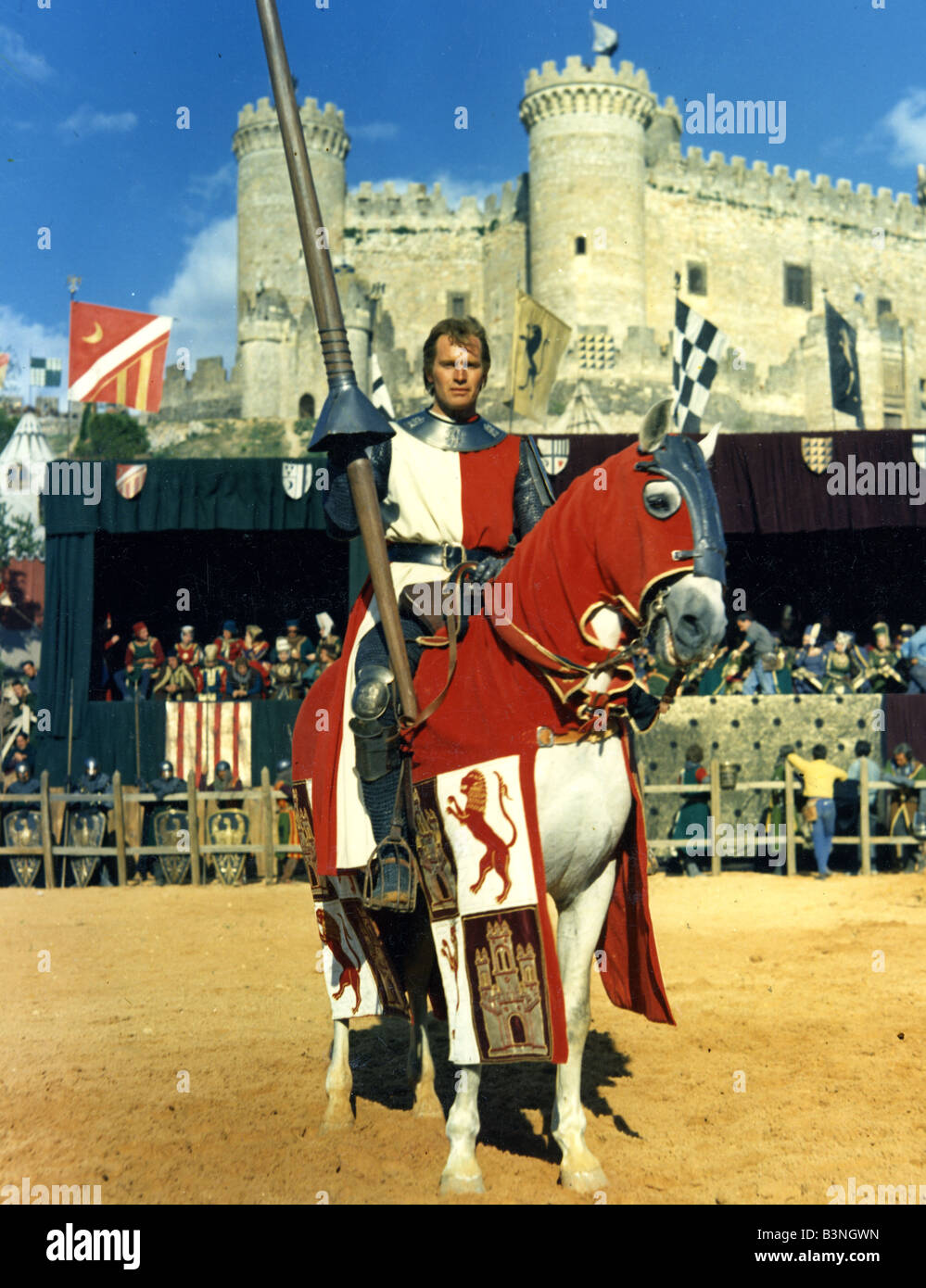 EL CID 1961 Samuel Bronson film with Charlton Heston Stock Photo - Alamy