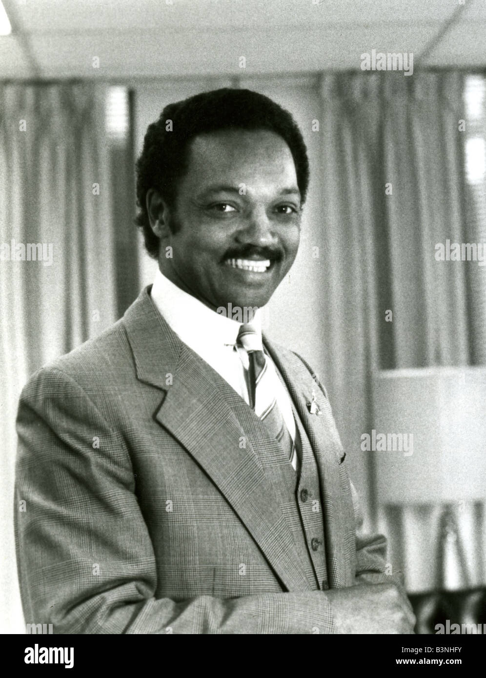 JESSE JACKSON US politician and clergyman Stock Photo - Alamy