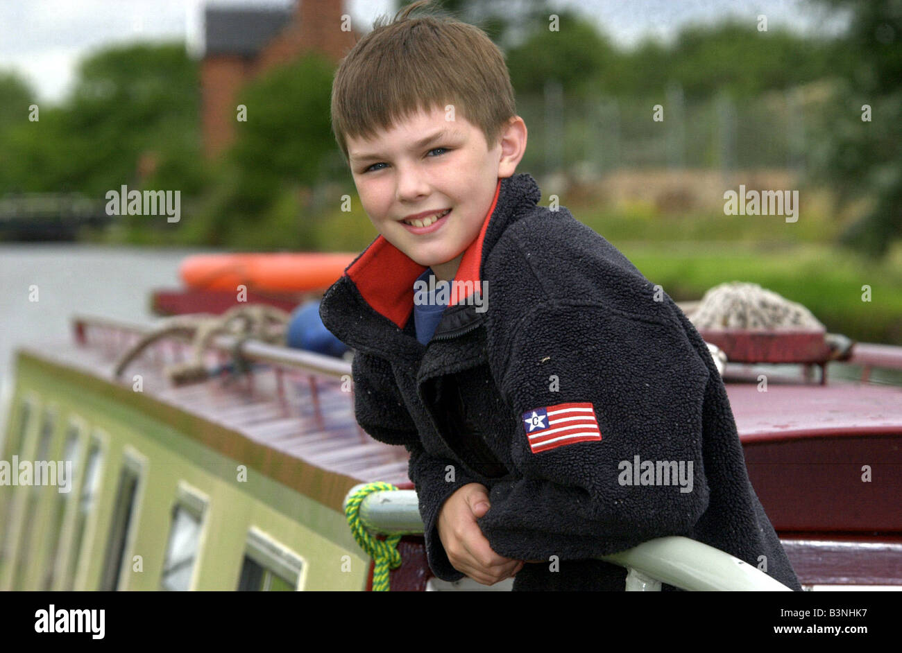 Young actor Nicholas Hoult aged 11 who has won a part in the film About ...