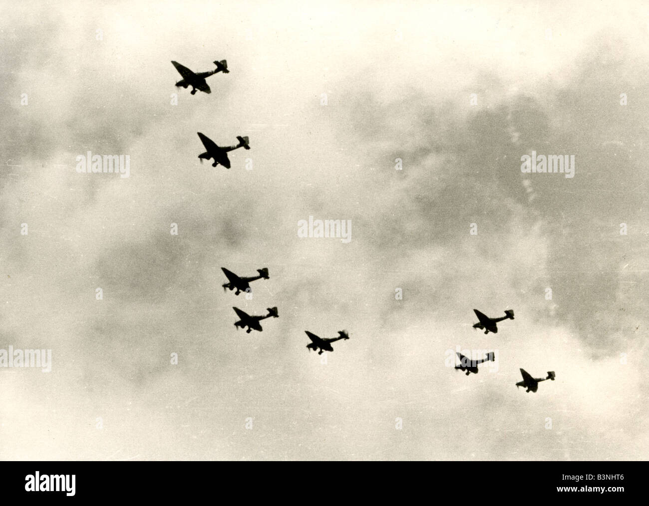 JUNKERS Ju 87 Stuka dive bombers used by the Nazi German Luftwaffe ...