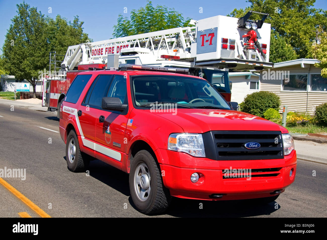 Fire Department Chief Vehicles