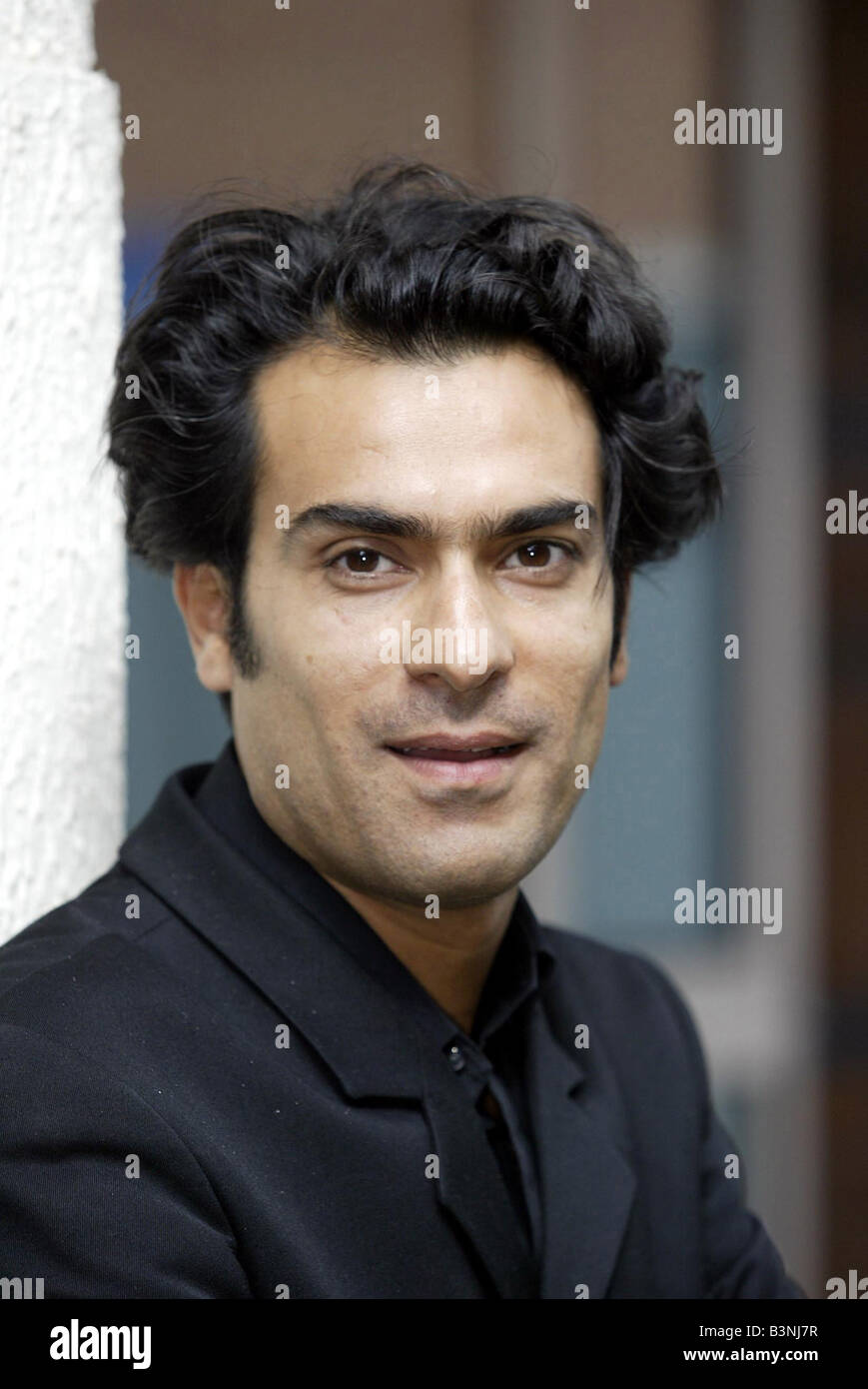 Actor Deepak Verma September 2002 pictured in Soho London wearing black ...