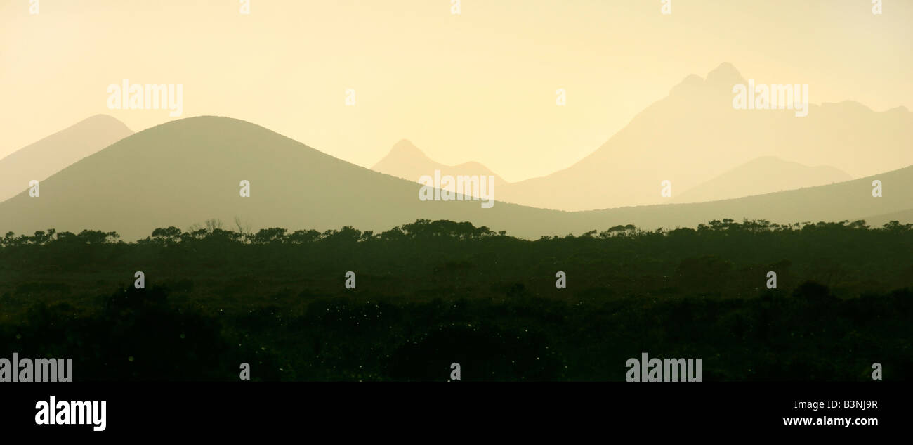 Early morning landscape, Stirling Range, Southwest Australia Stock ...