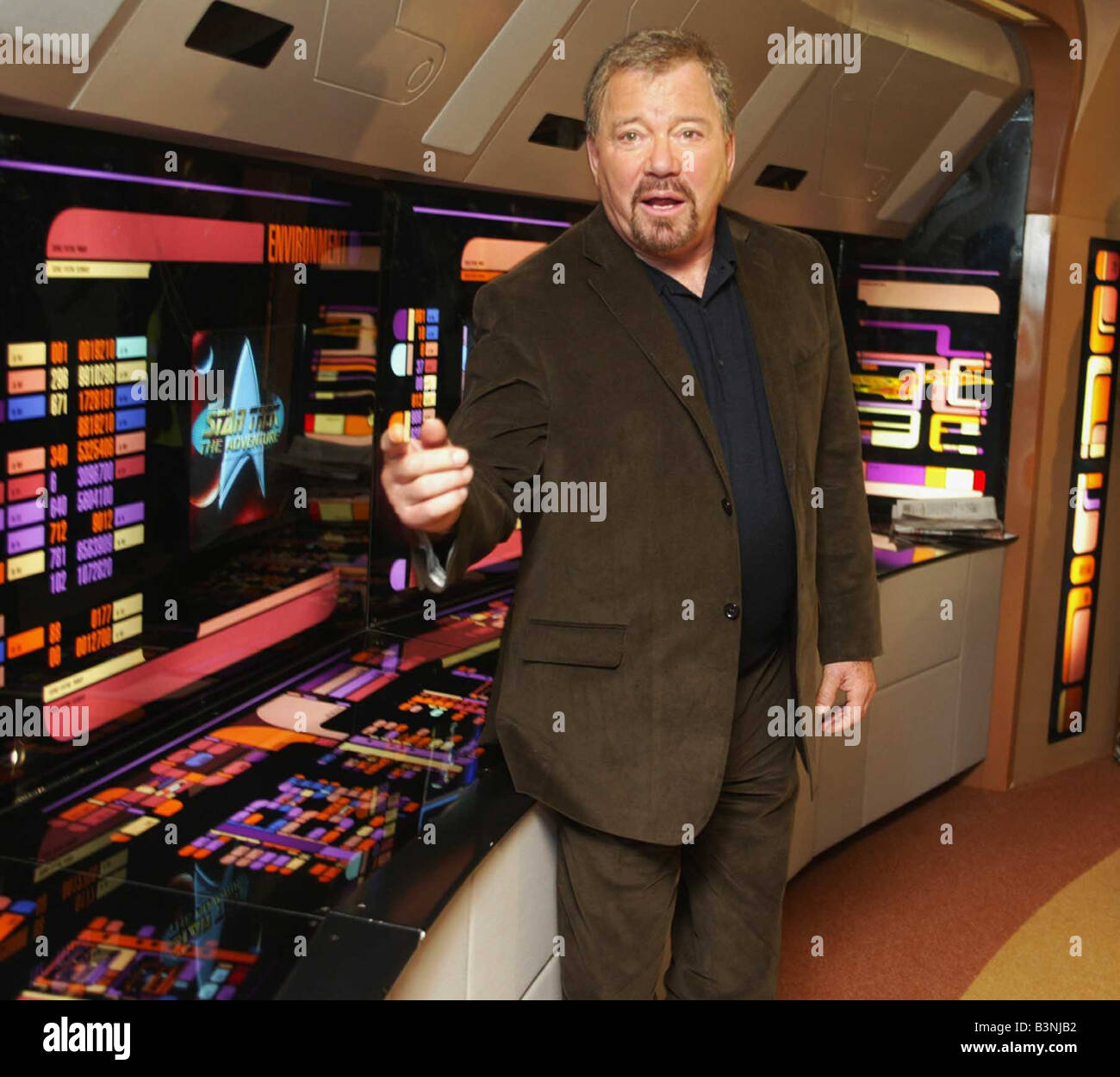 William Shatner December 2002 Actor Writer aka Bill Shatner Stock Photo ...