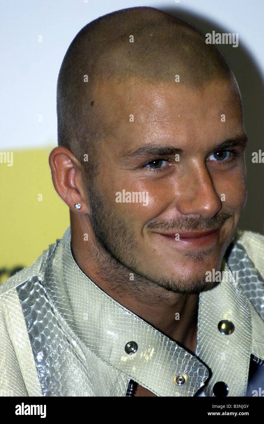 Football Player David Beckham August 2000 Signing Copies And Promoting Victoria S New Single At