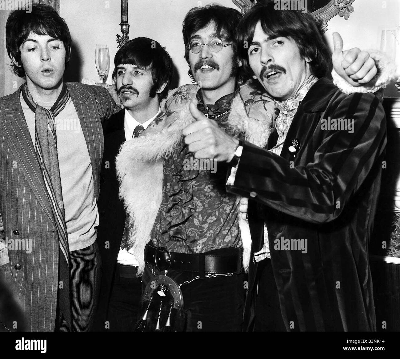 Ringo Starr And John Lennon