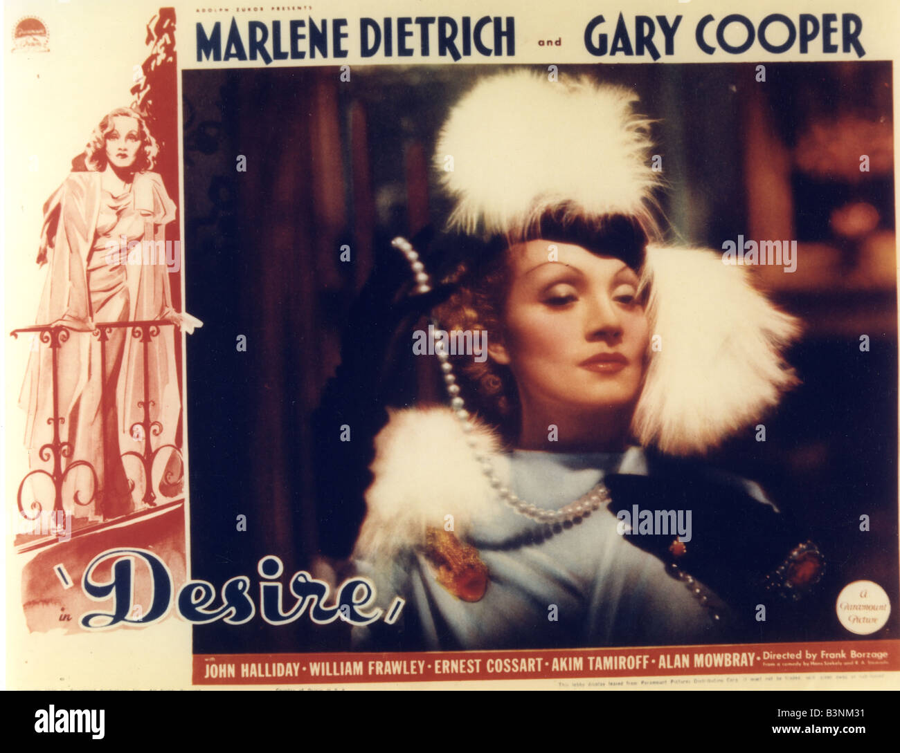 DESIRE 1936 Paramount film with Marlene Dietrich Stock Photo - Alamy