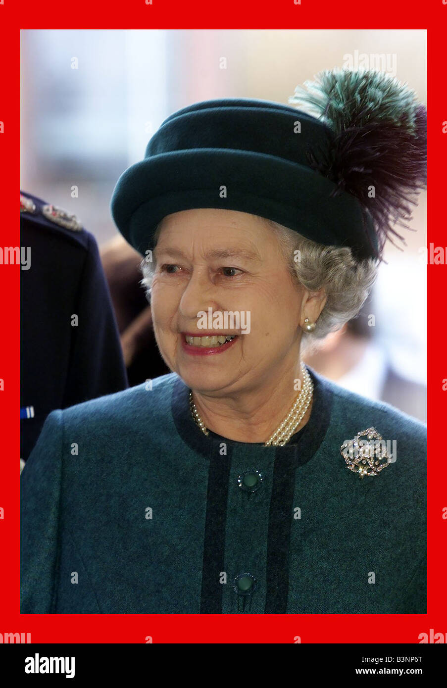 Queen Elizabeth II Visits Norfolk February 2002 Stock Photo - Alamy