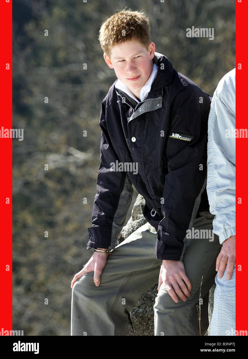 Prince Charles Prince of Wales March 2002 with Prince William and ...