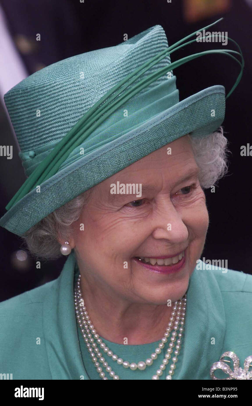 Queen Elizabeth Golden Jubilee June 2002 pictured at Slough Stock Photo ...