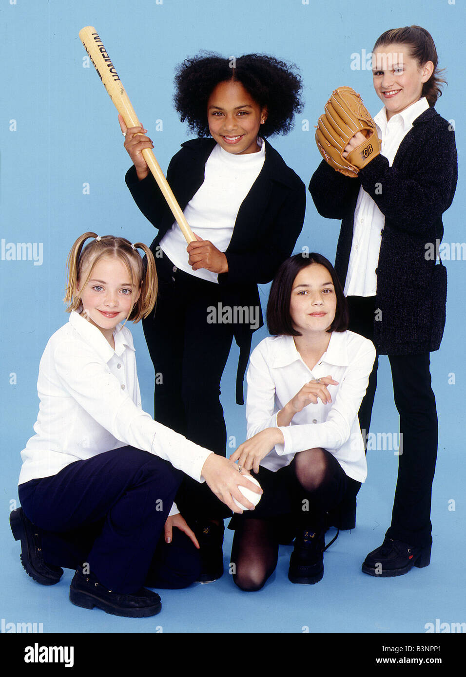 Back to School Clothes Schoolchildren fashion August 1997 Stock Photo ...