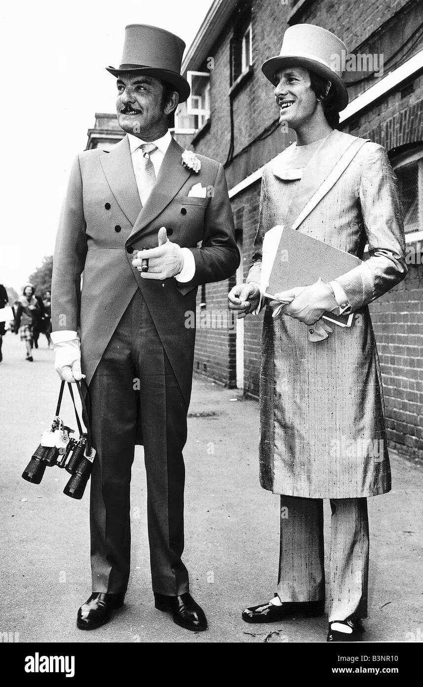 Mr Teazy Weazy Raymond hairdresser at Royal Ascot June 1970 Morning ...