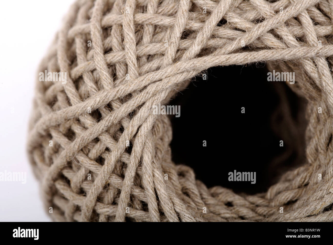 Ball of string, close up Stock Photo - Alamy