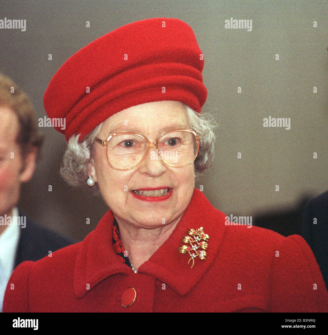 Queen Elizabeth 11 November 1998 opening the new museum of Scotland in ...