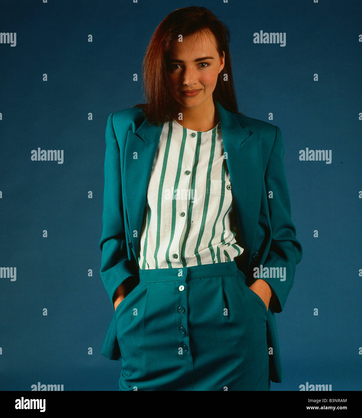 1980s Women Suit High Resolution Stock Photography and Images - Alamy