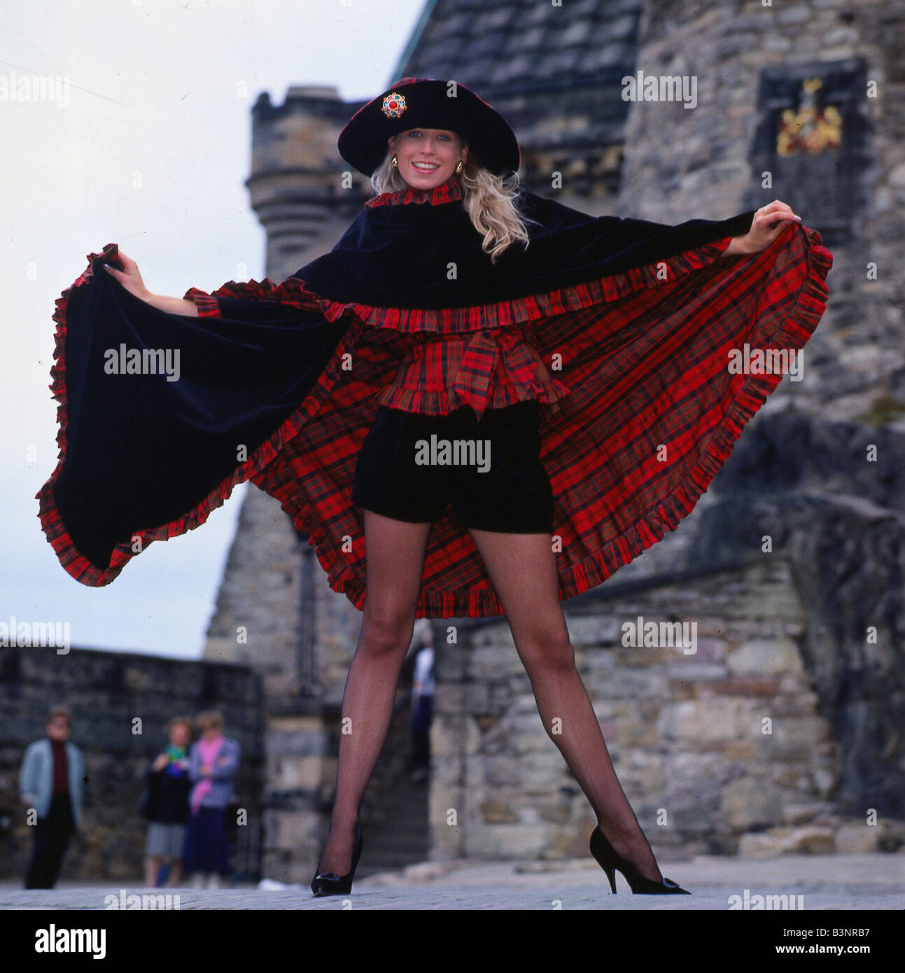 Tartan mini skirt hi-res stock photography and images - Alamy