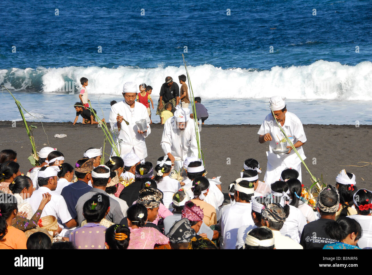 cremation ceremony /final ritual, kusamba beach , bali , republic of ...