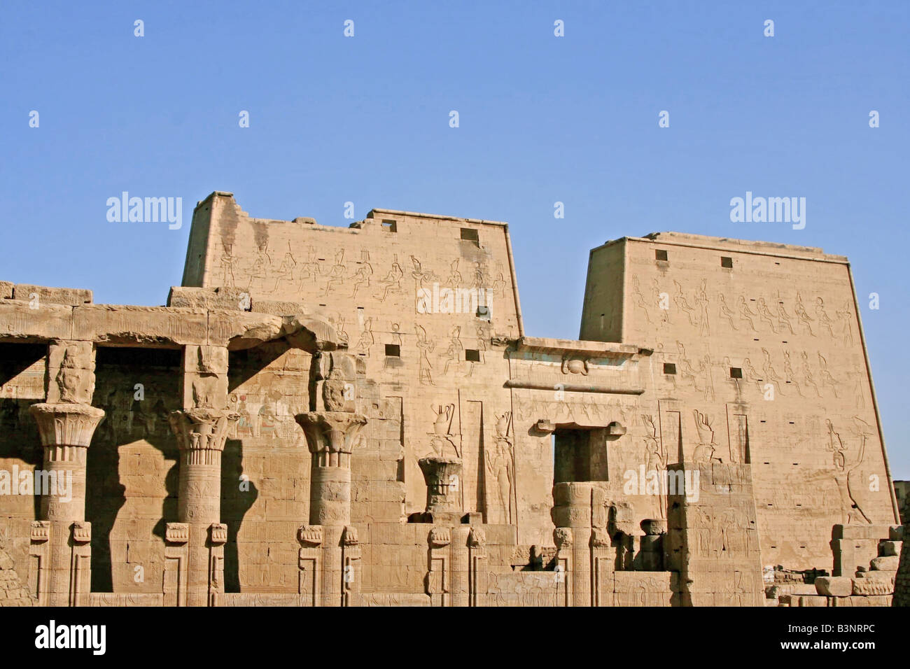 temple of Edfu Stock Photo - Alamy