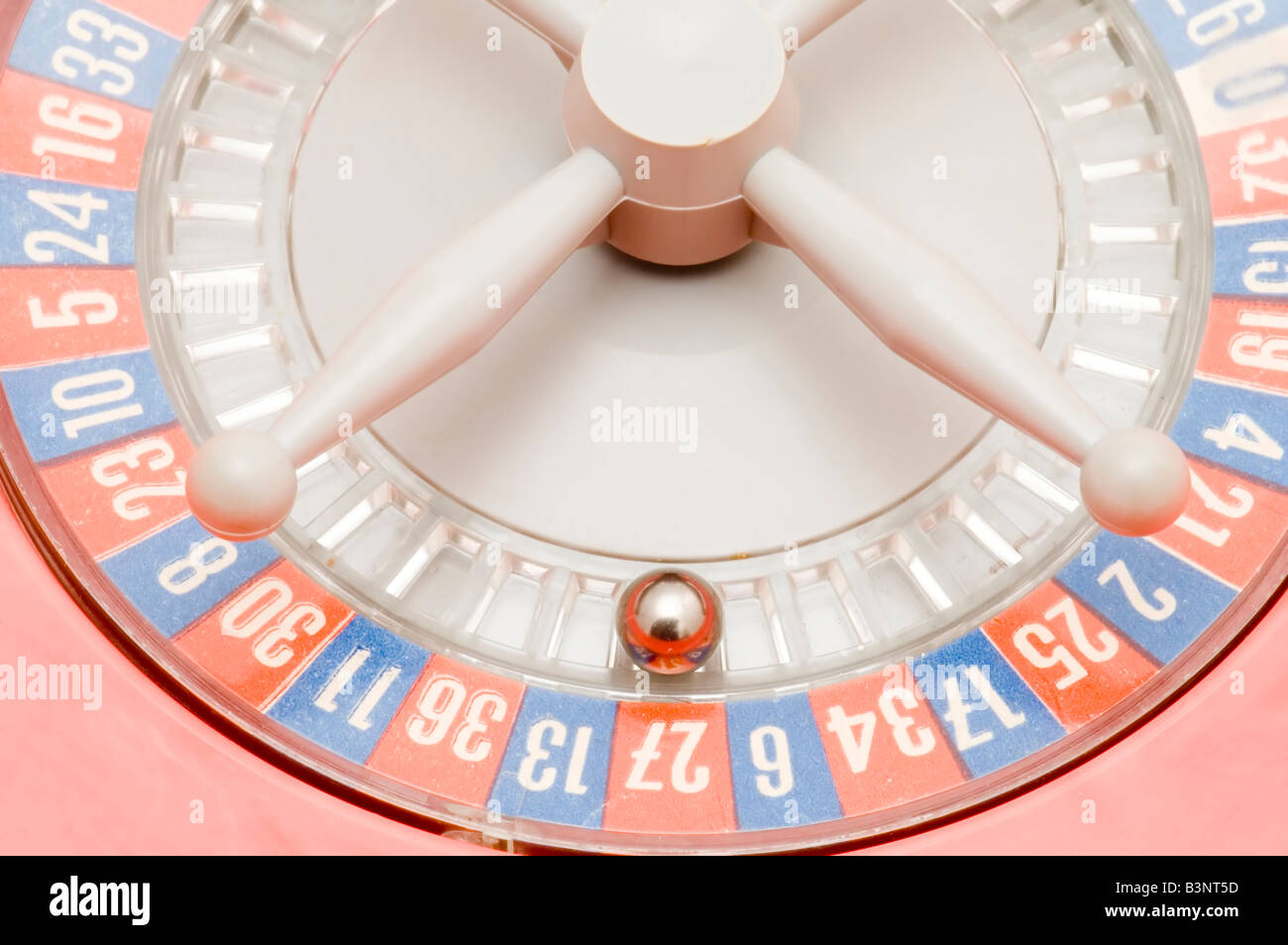 object on white roulette wheel closeup Stock Photo - Alamy